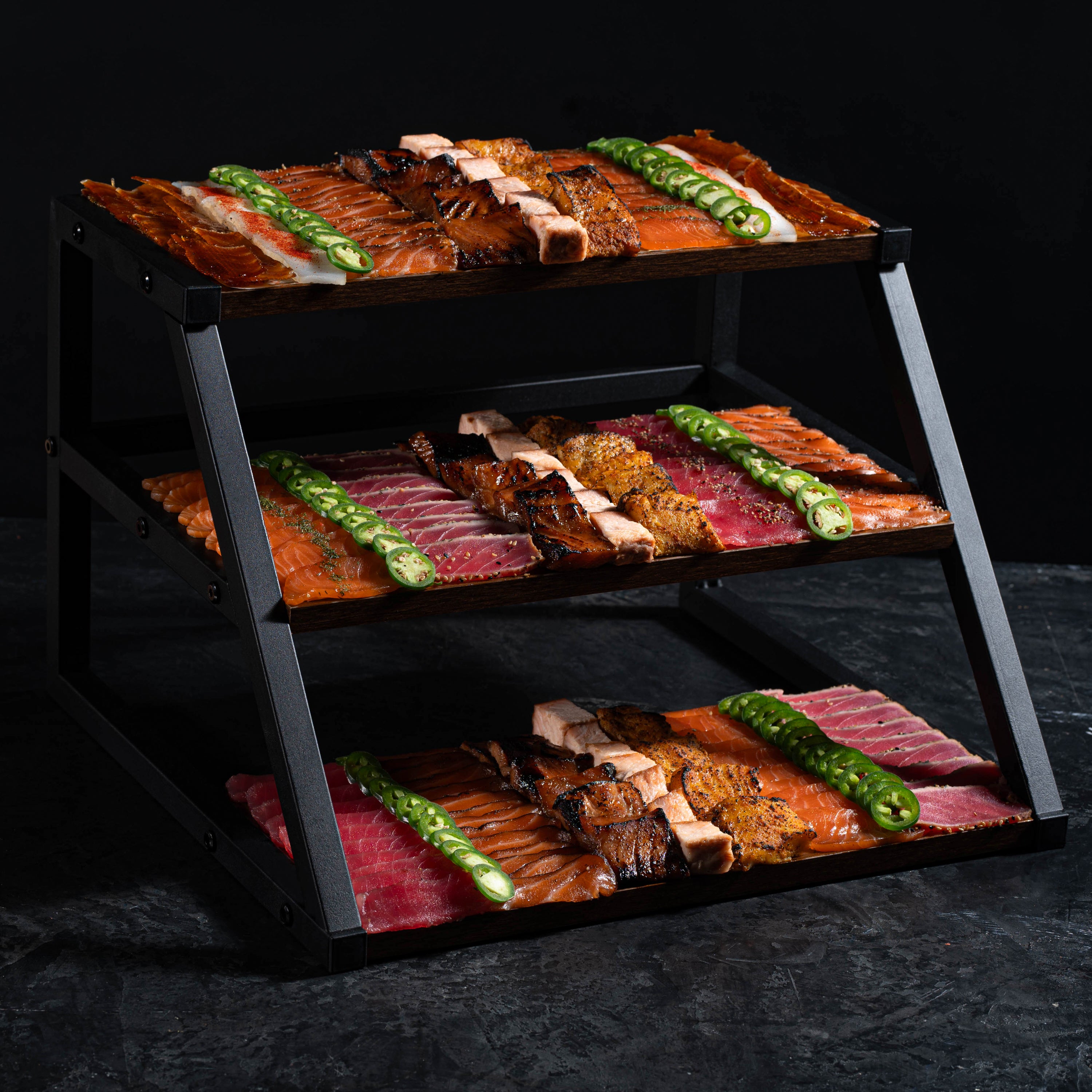 3 Tier Classic- Fish – Flavor On Board
